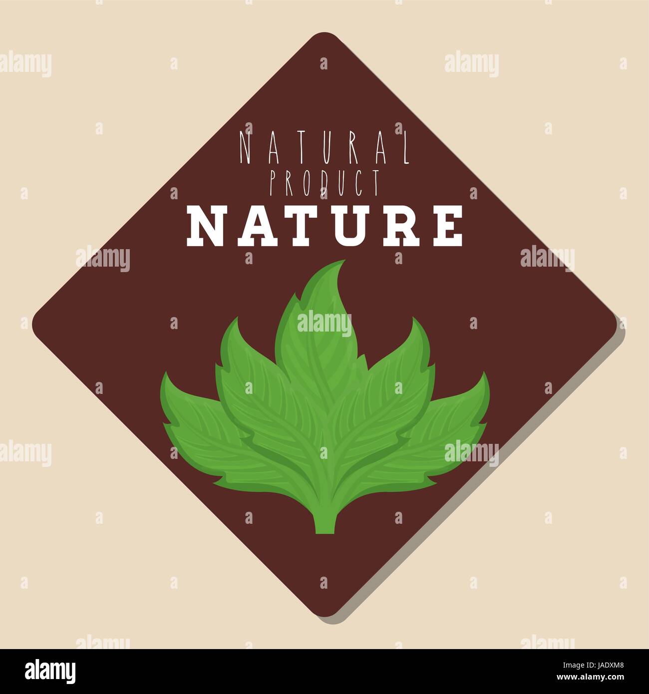 nature and leaves design Stock Vector Image & Art - Alamy