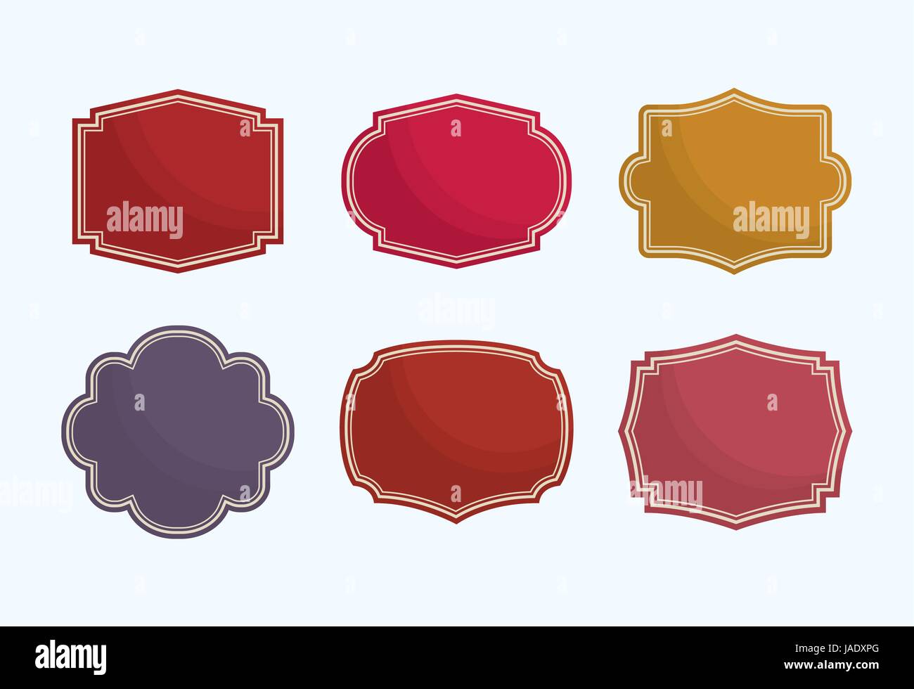 retro frame icon Stock Vector Image & Art - Alamy