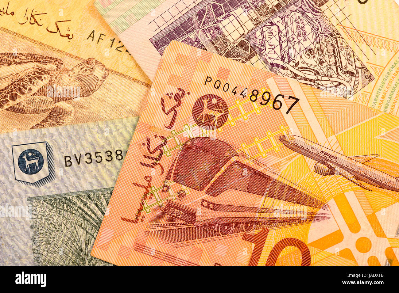 Close up Malaysia Ringgit currency note, Malaysian ringgit Ringgit ...