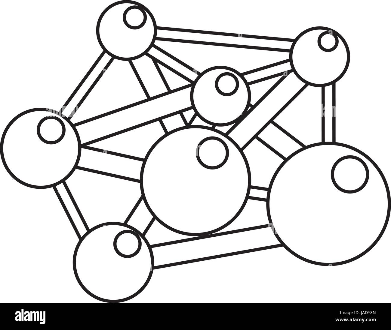 Molecular Structure Black and White Stock Photos & Images - Alamy