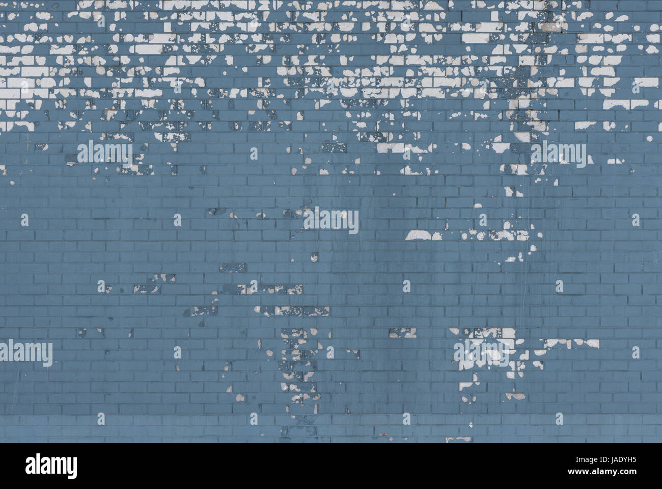 Aged blue brick wall background, texture Stock Photo - Alamy