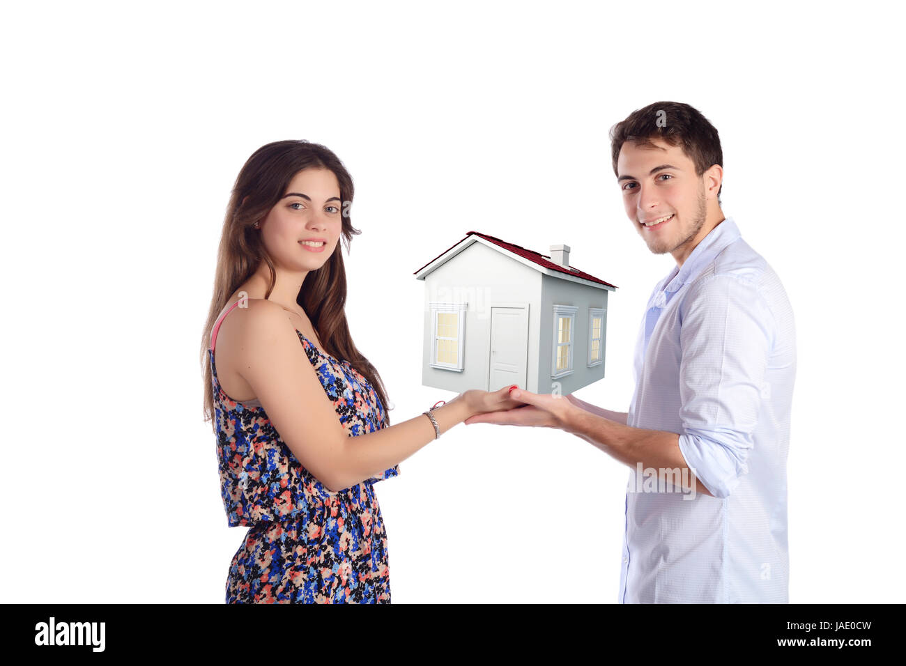 Couple Buying A House
