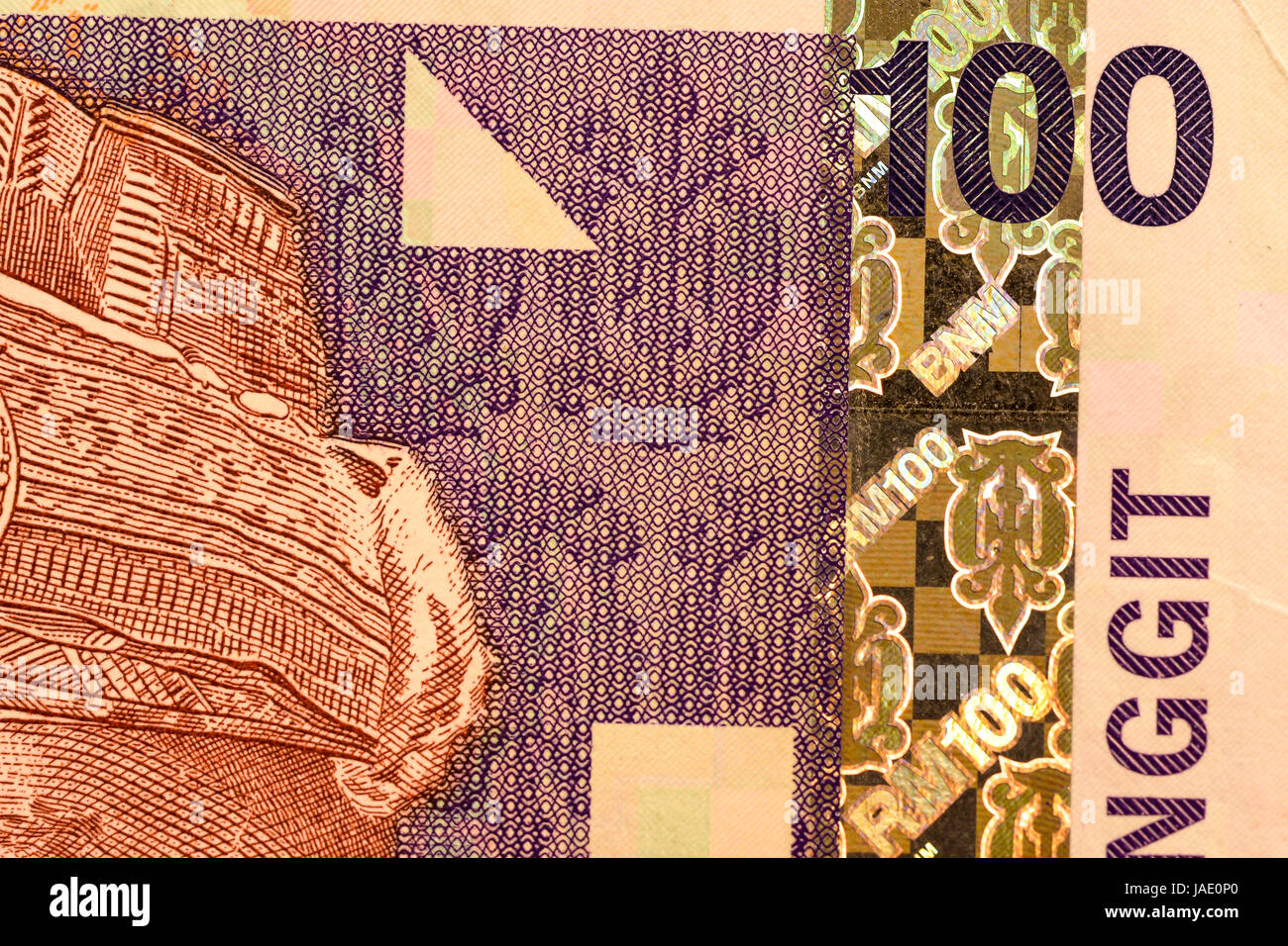 Close up Malaysia Ringgit currency note, Malaysian ringgit Ringgit ...