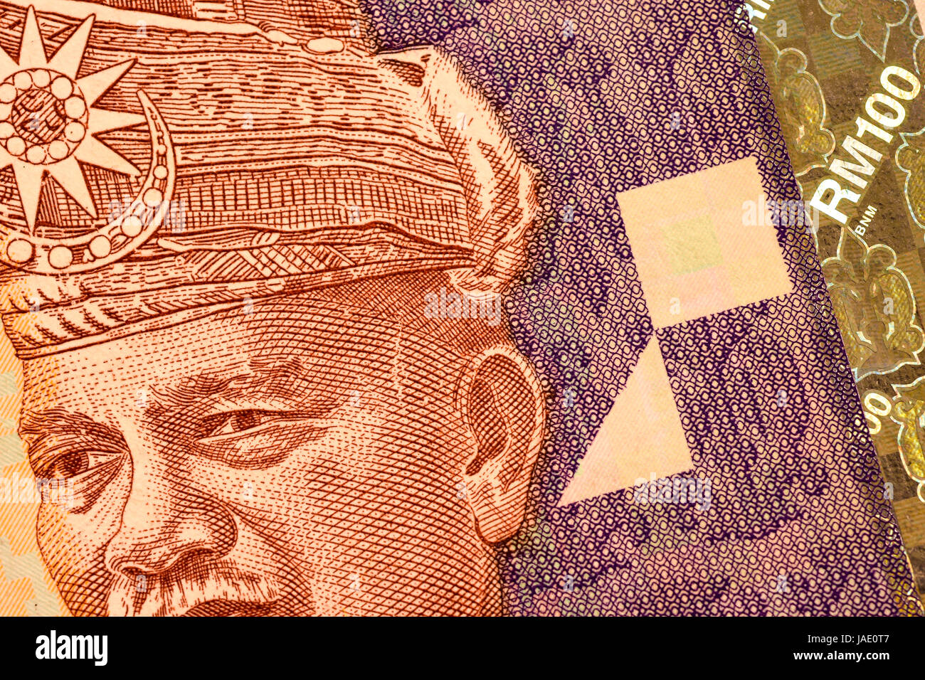 Close up Malaysia Ringgit currency note, Malaysian ringgit Ringgit ...