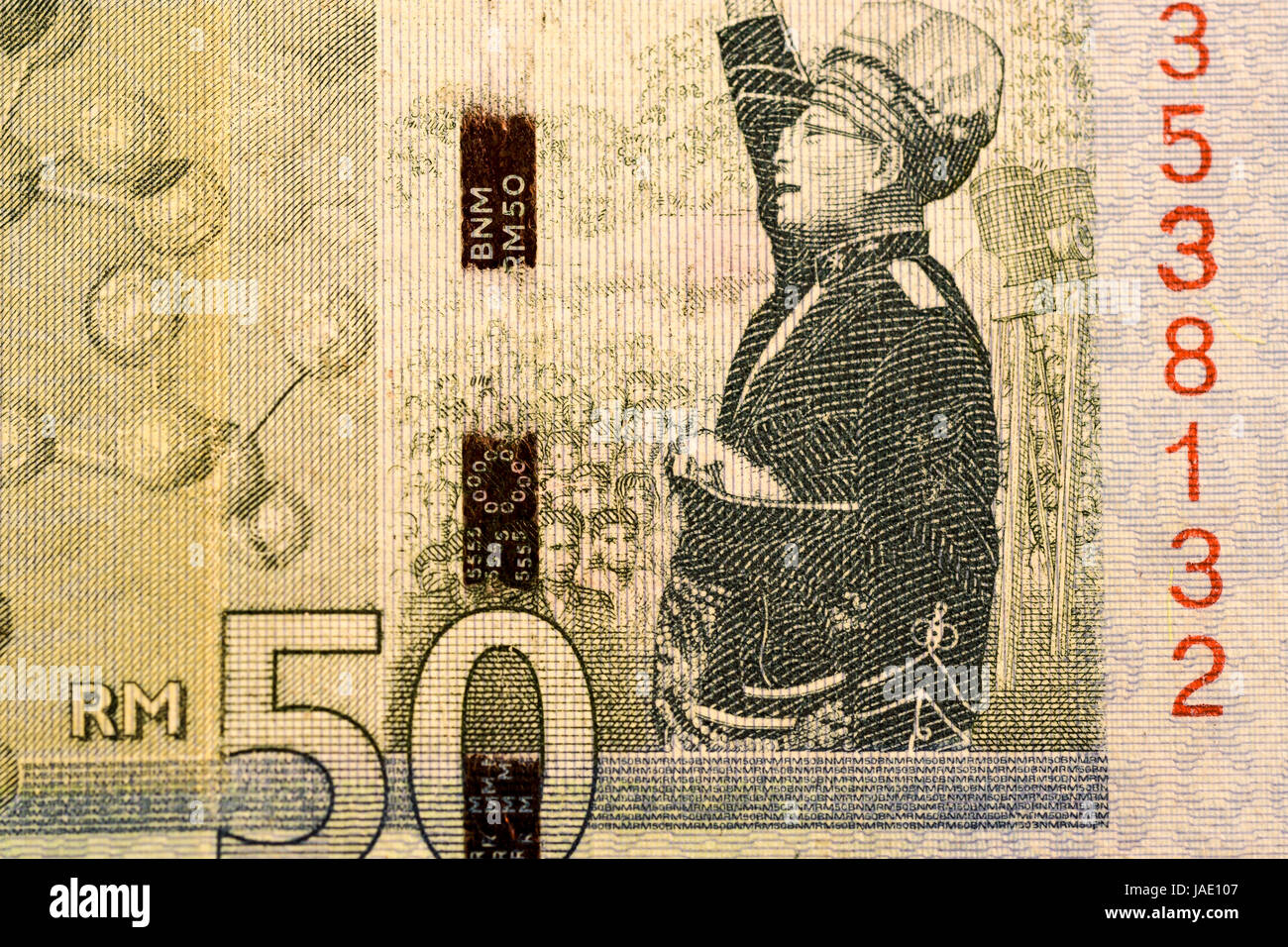 Close up Malaysia Ringgit currency note, Malaysian ringgit Ringgit ...