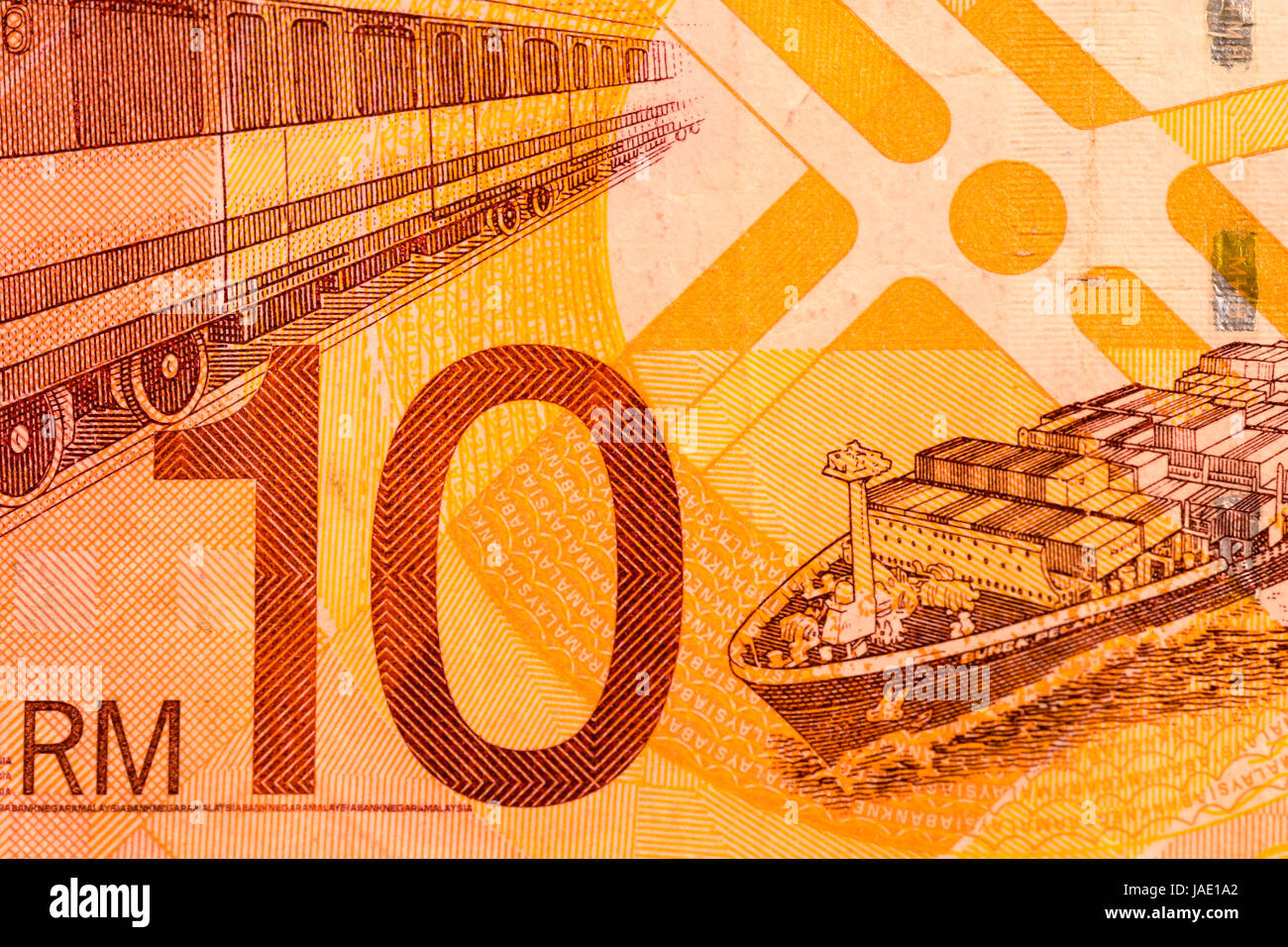 Close up Malaysia Ringgit currency note, Malaysian ringgit Ringgit ...