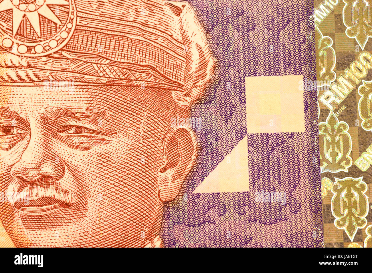 Close up Malaysia Ringgit currency note, Malaysian ringgit Ringgit ...