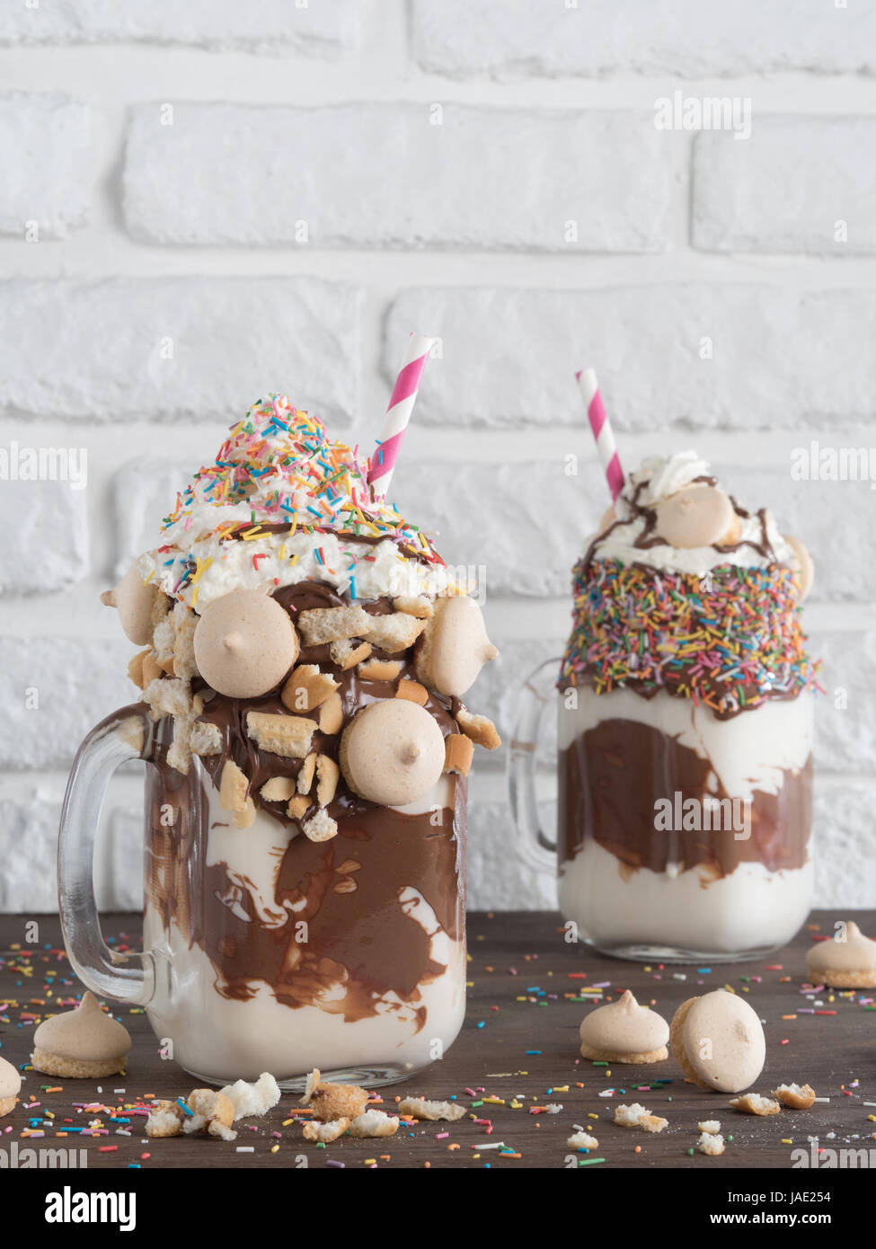 Freakshake hi-res stock photography and images - Alamy