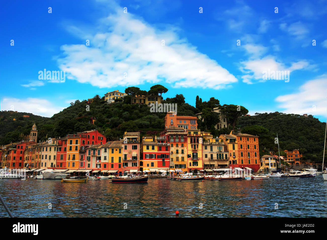 One of the most beautiful ports at the south Italian coast Stock Photo ...