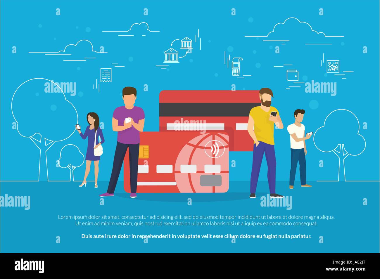 Group men standing near Stock Vector Images - Alamy