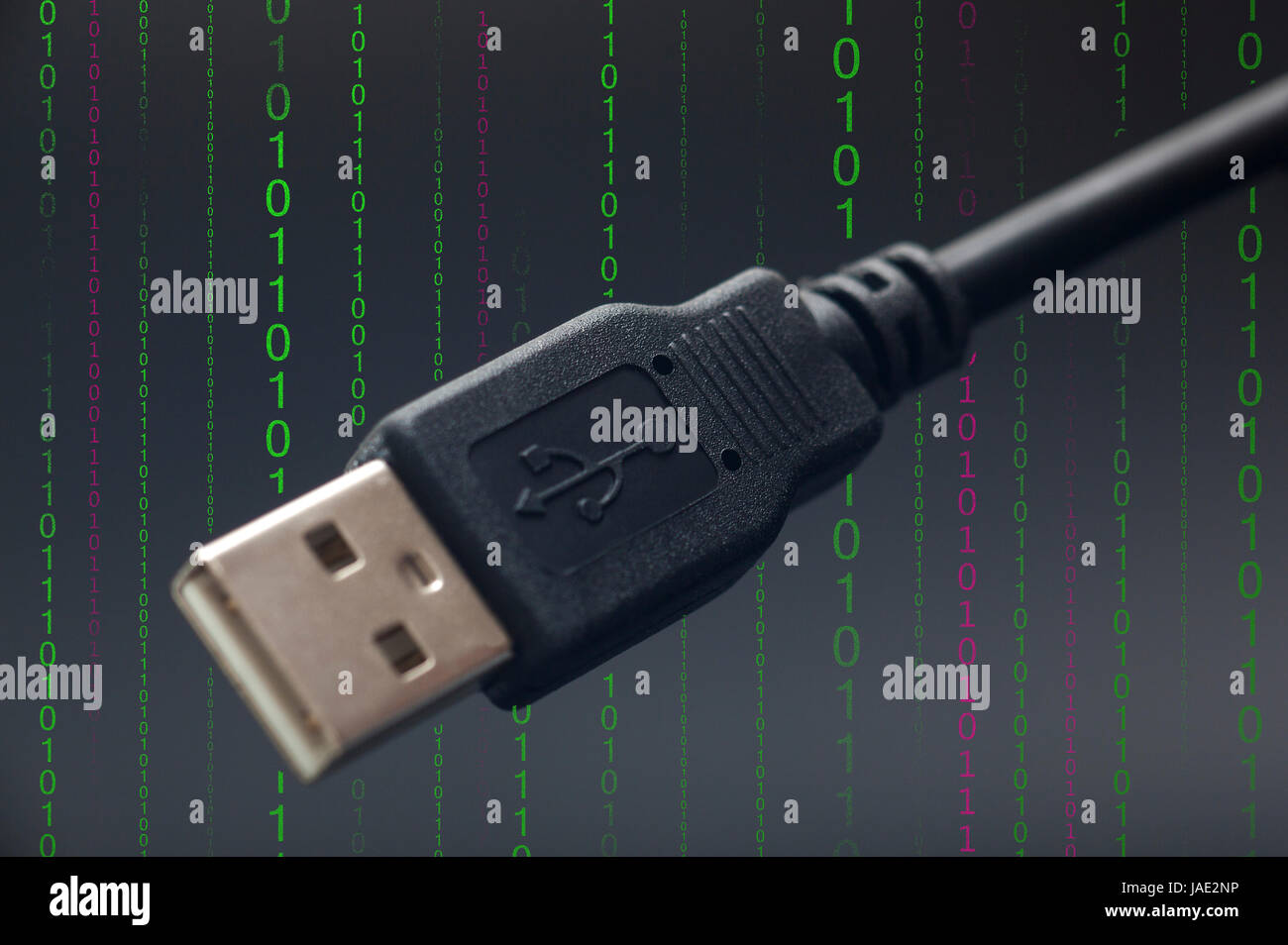 USB Cable Plug Stock Photo - Alamy