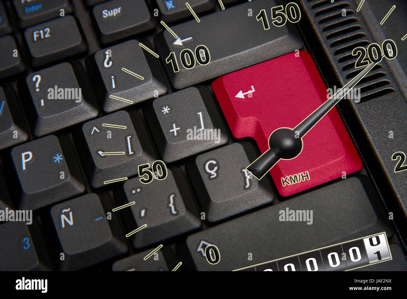 Plain black keyboard hi-res stock photography and images - Alamy