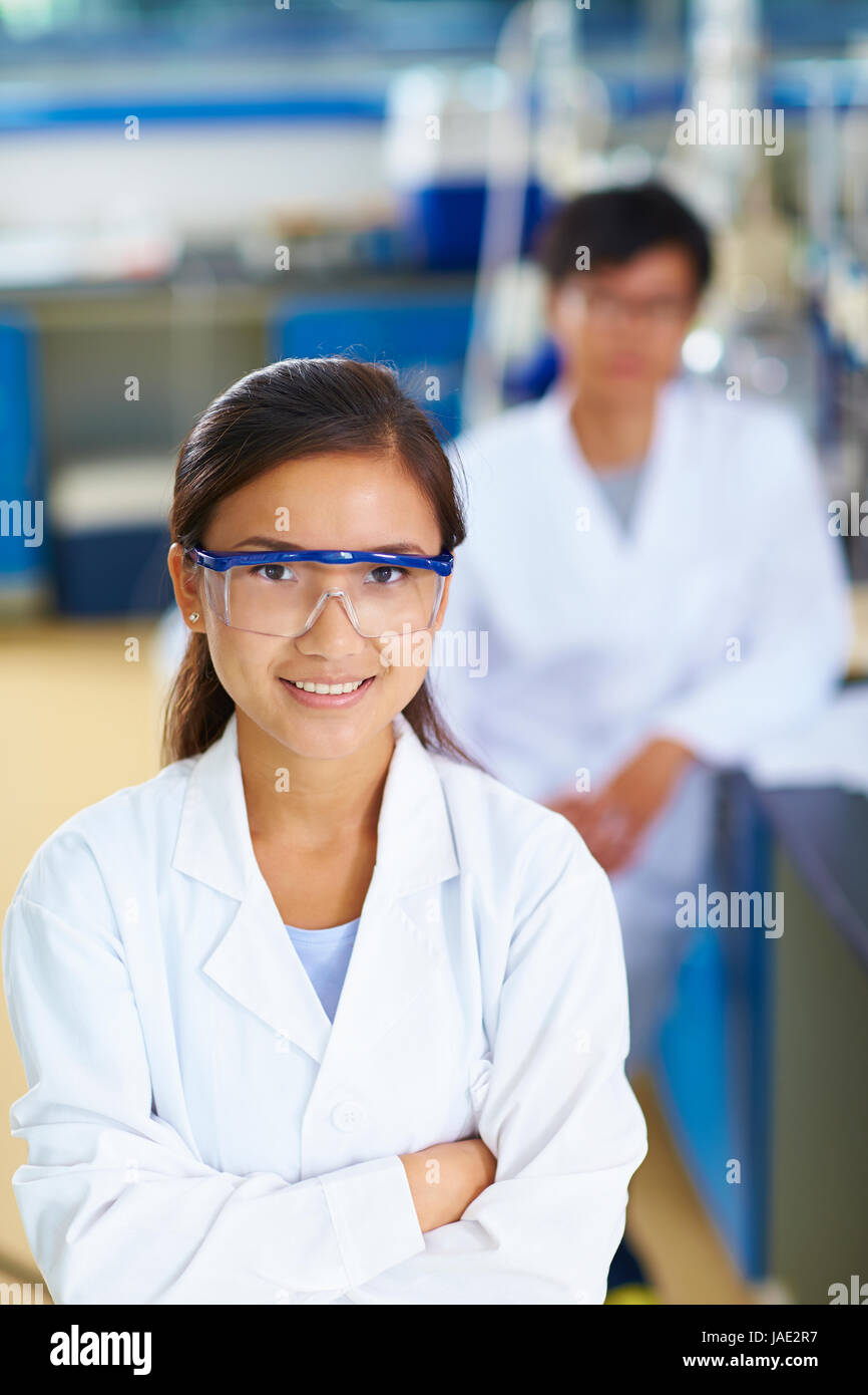 Portrait of Laboratory Scientist in the lab Looking at camera Stock ...