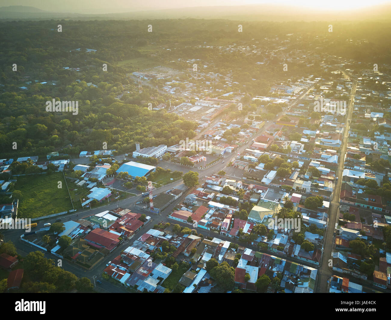 Small town landscape hi-res stock photography and images - Alamy