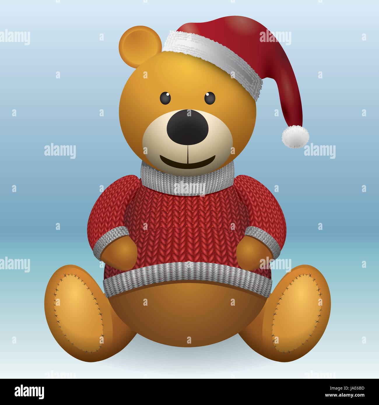 Red christmas sweater Stock Vector Images - Alamy