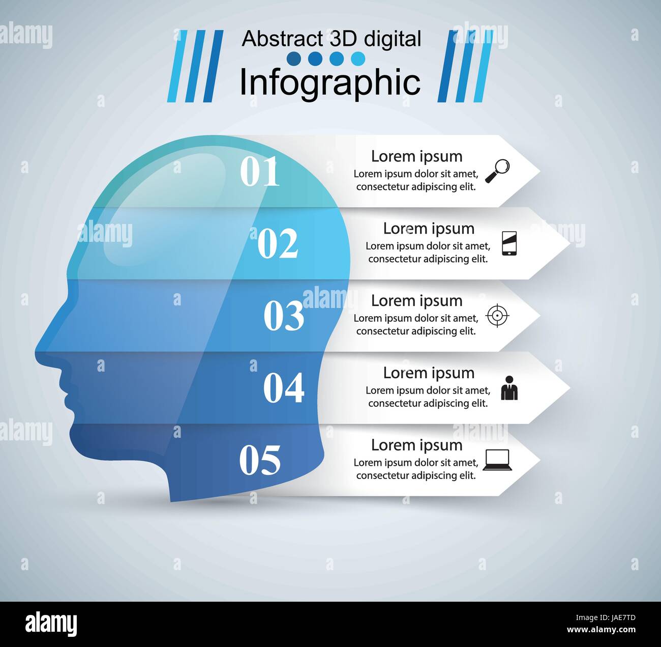 Head icon. Business Infographics Stock Vector Image & Art - Alamy