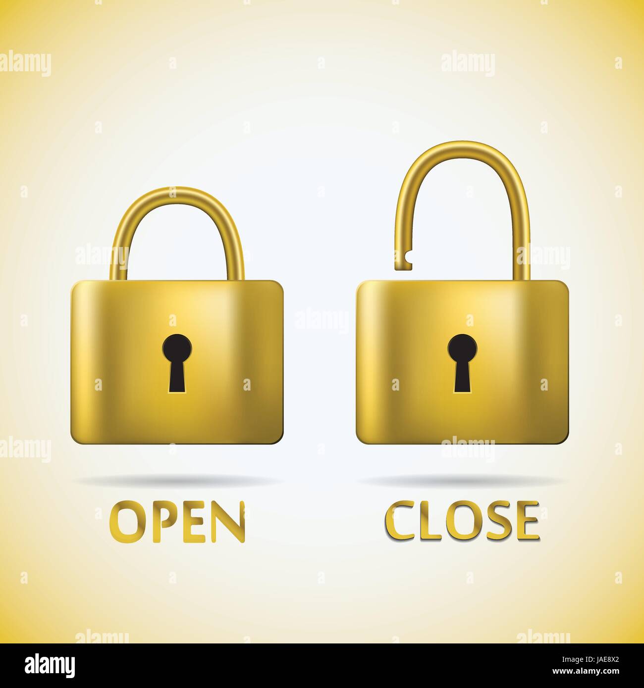 Gold blocked Stock Vector Images - Alamy