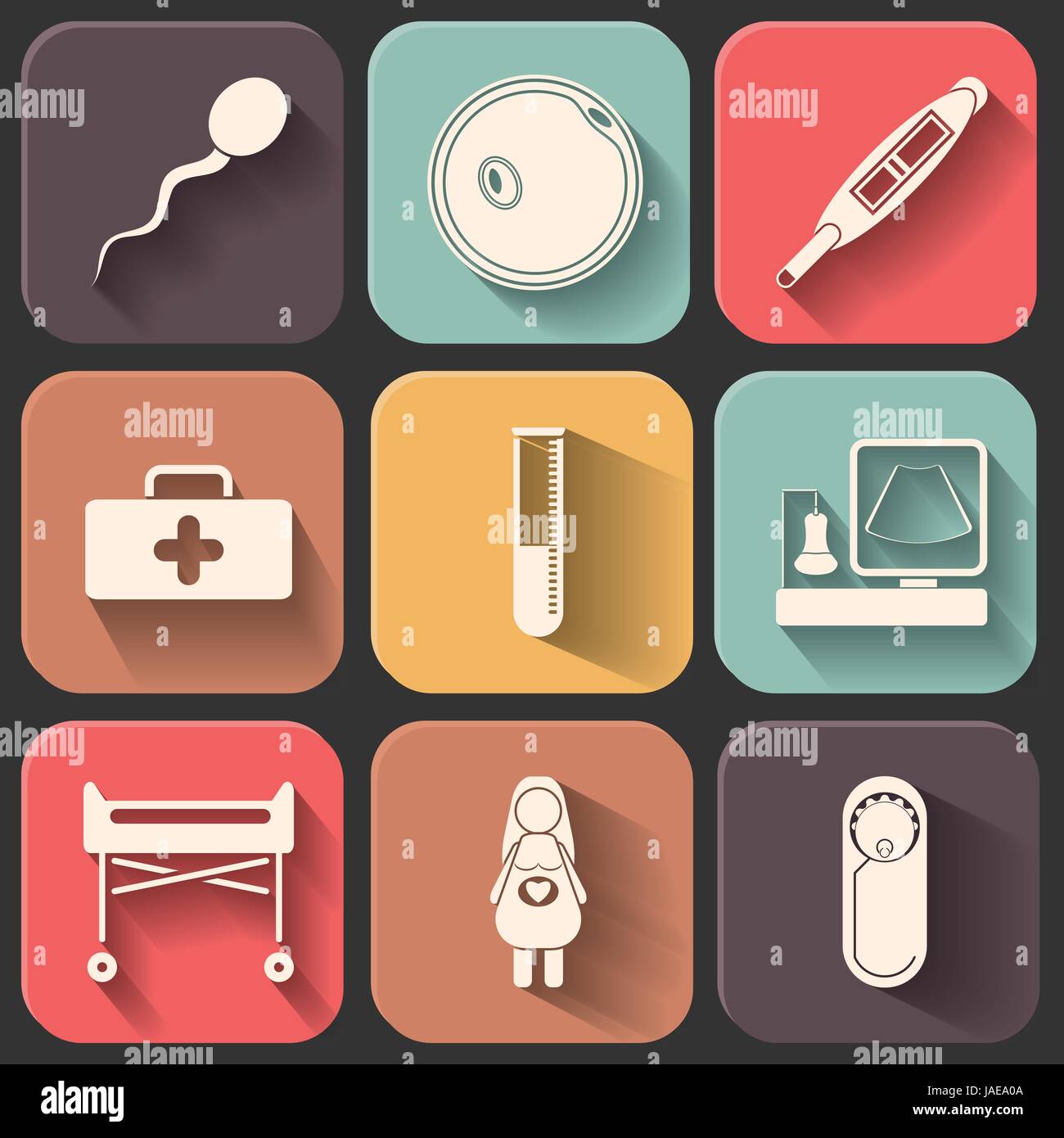 Maternal symbol Stock Vector Images - Alamy