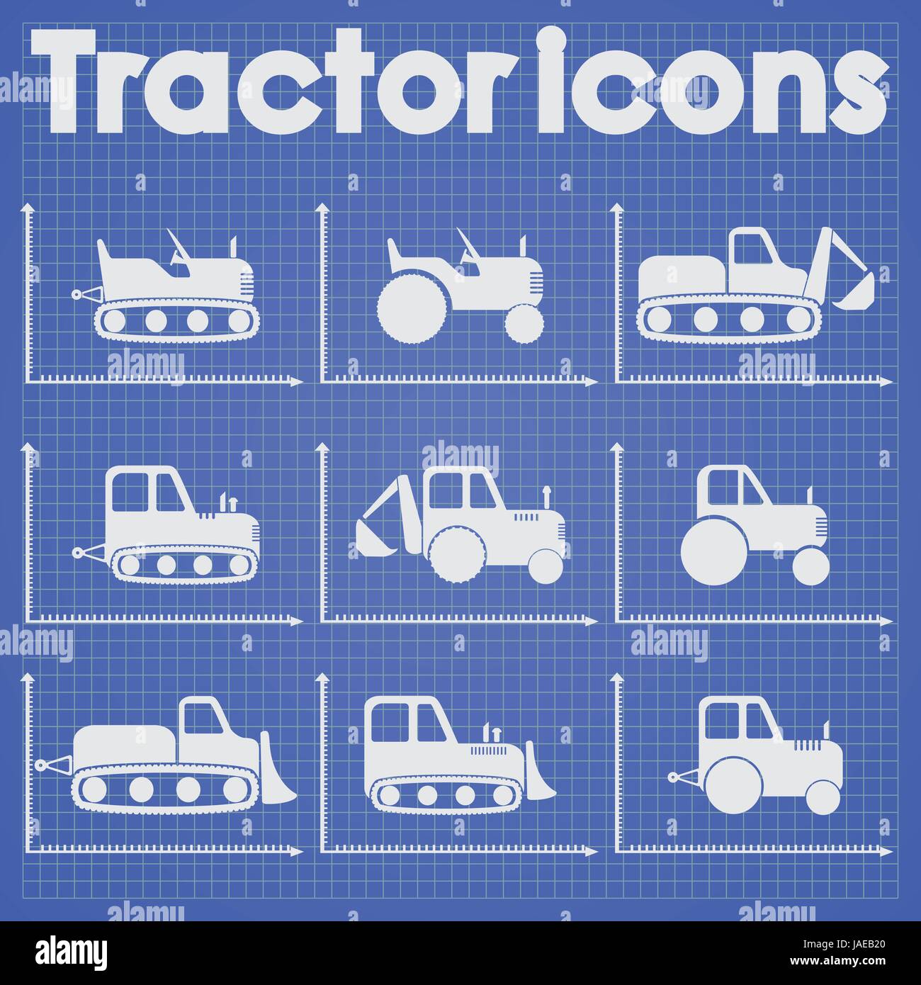 Blue plow Stock Vector Images - Alamy