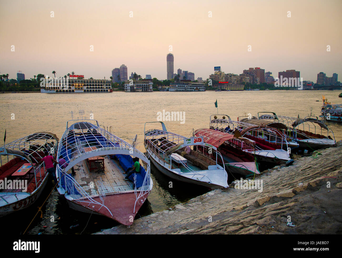 Modern boats in egypt hi-res stock photography and images - Alamy