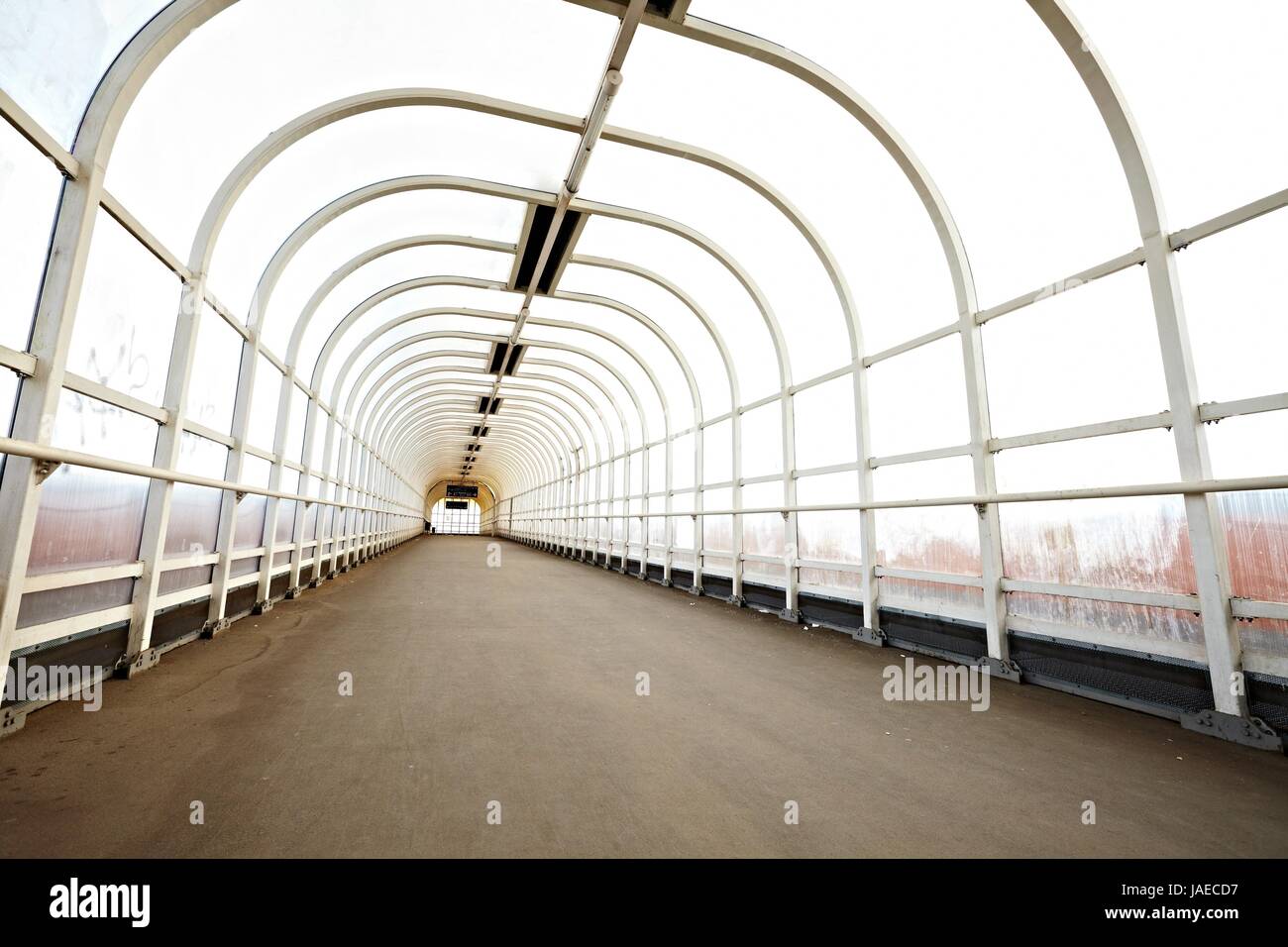 Pedestrian passage in urban environment Stock Photo - Alamy