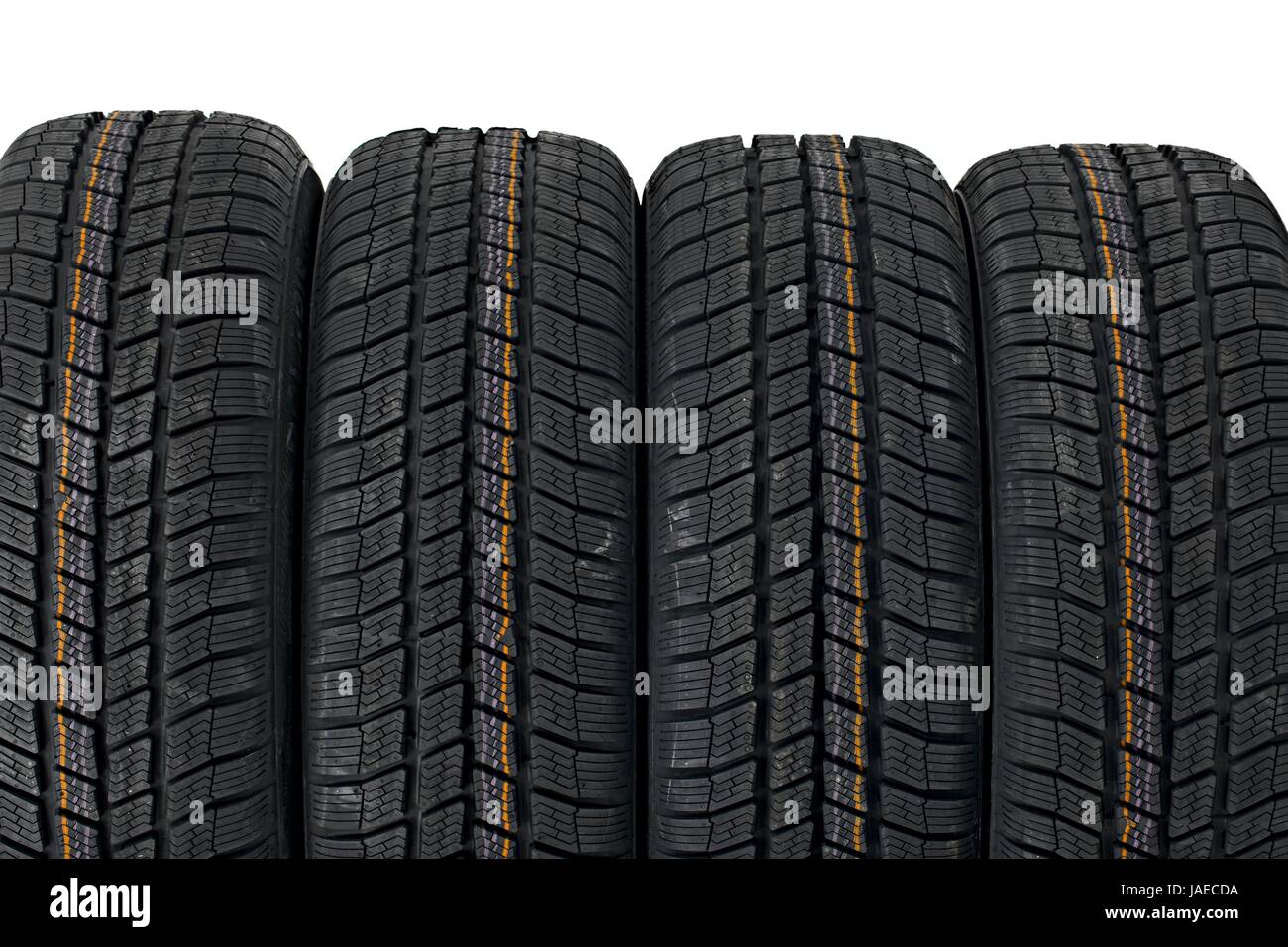 A set of new winter tyres Stock Photo - Alamy