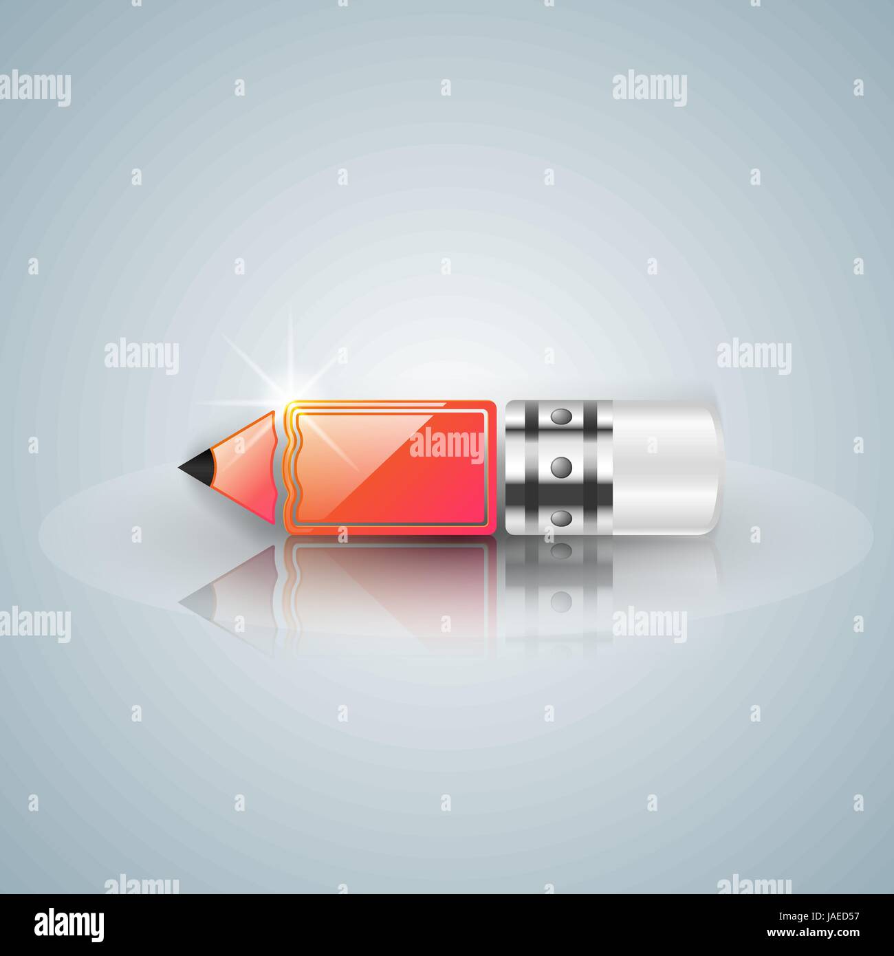 Business Infographics. Pencil icon Stock Vector Image & Art - Alamy