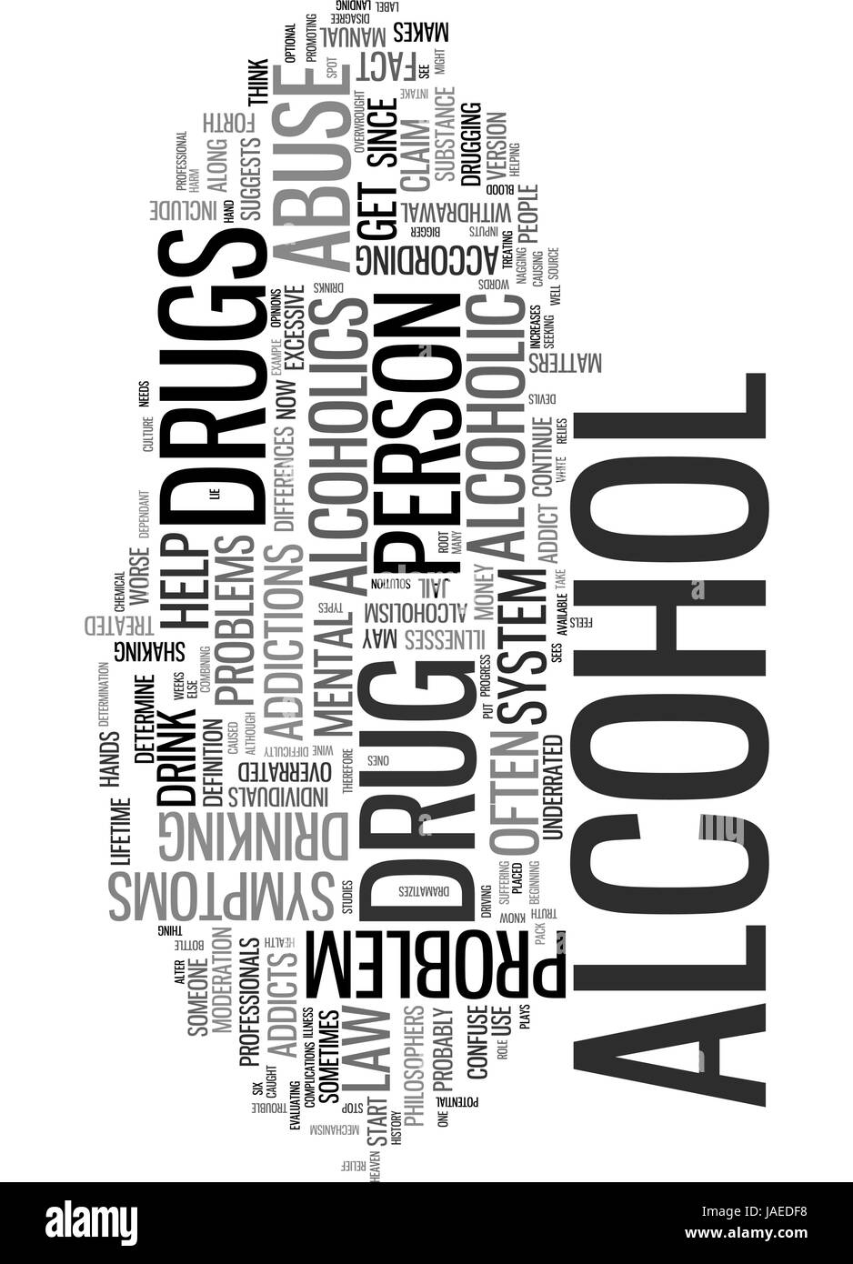 Substance Abuse Alcohol Black and White Stock Photos & Images - Alamy