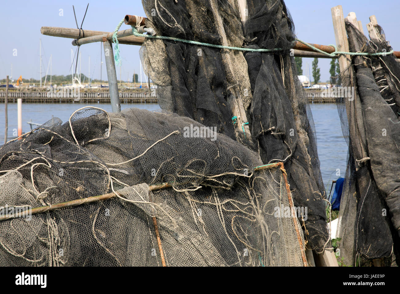 Po river, Delta Regional Park, Emilia Romagna, Italy Stock Photo - Alamy