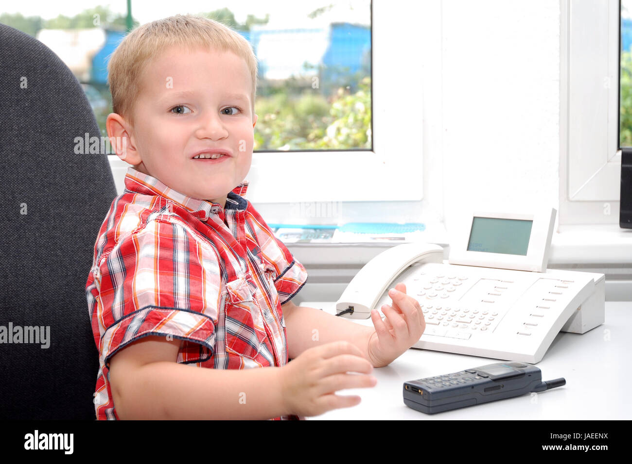 offspring for the office Stock Photo - Alamy