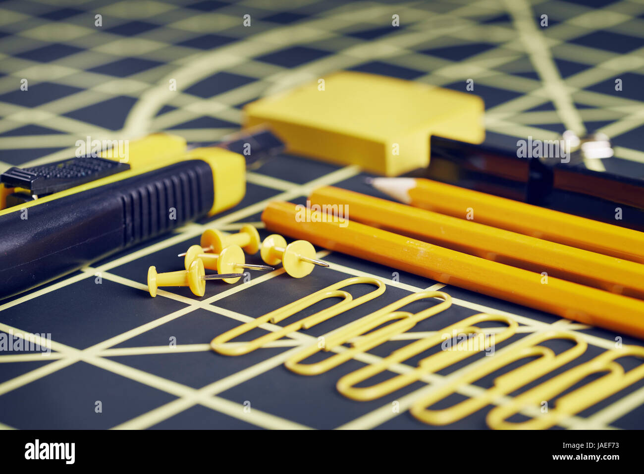 Group of office equipment hi-res stock photography and images - Alamy
