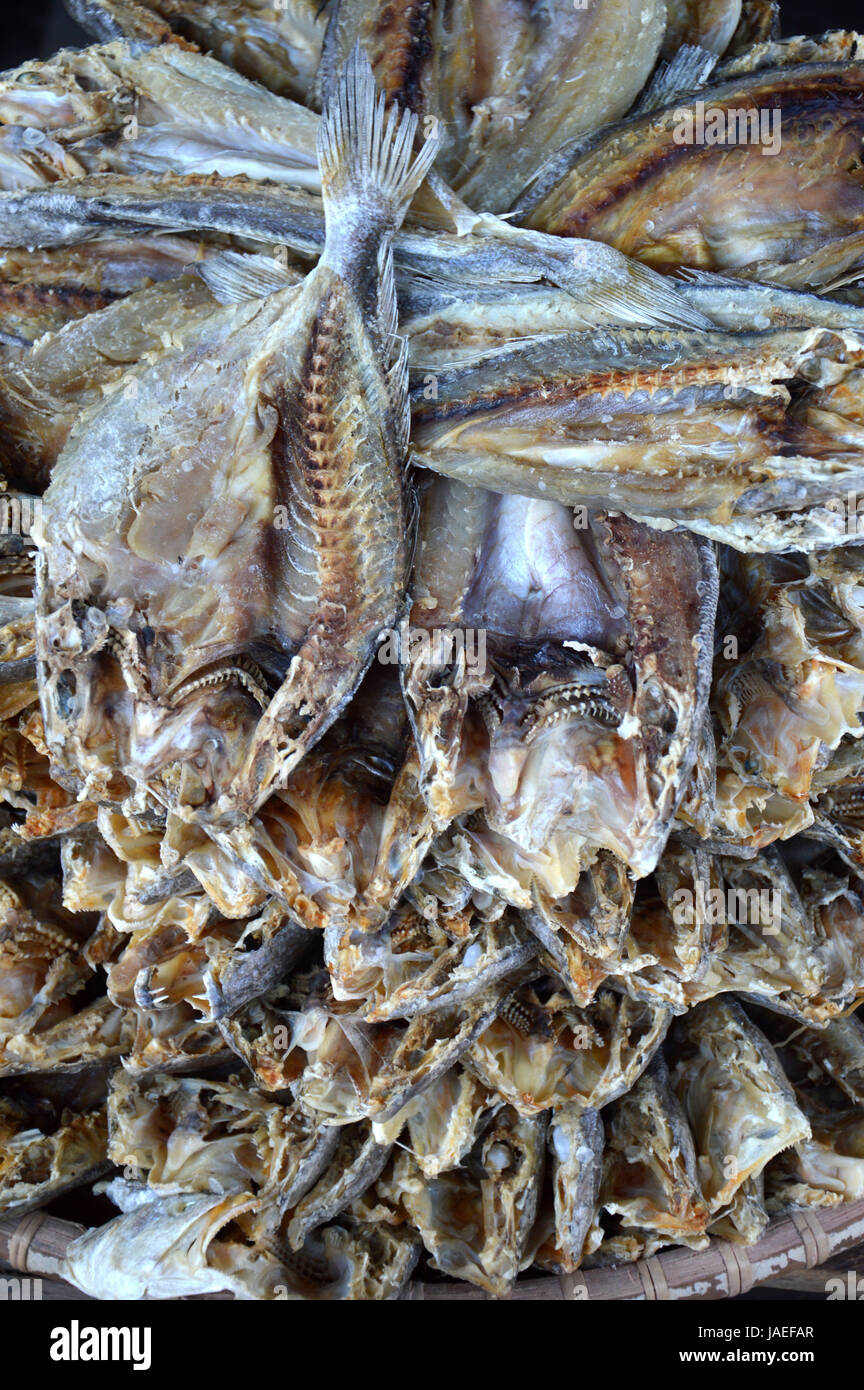 patterns of dried fish background Stock Photo - Alamy