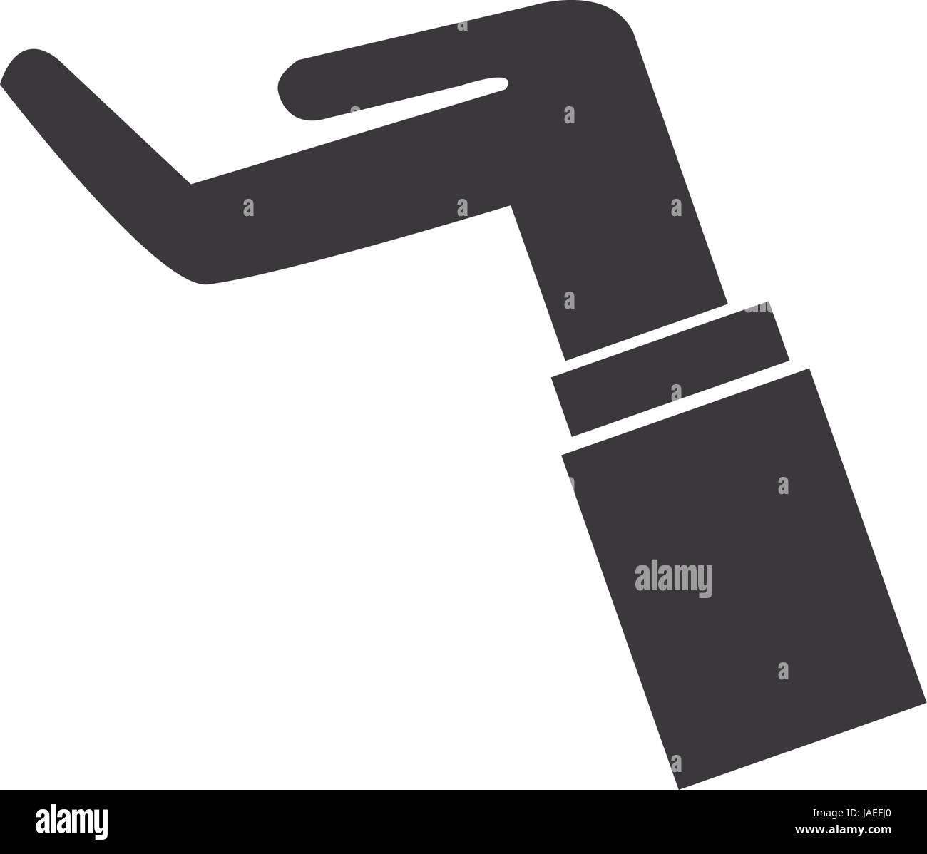 Donate icon man hand Cut Out Stock Images & Pictures - Alamy