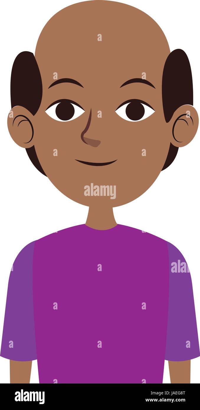 Bald Man Avatar Icon High Resolution Stock Photography and Images - Alamy