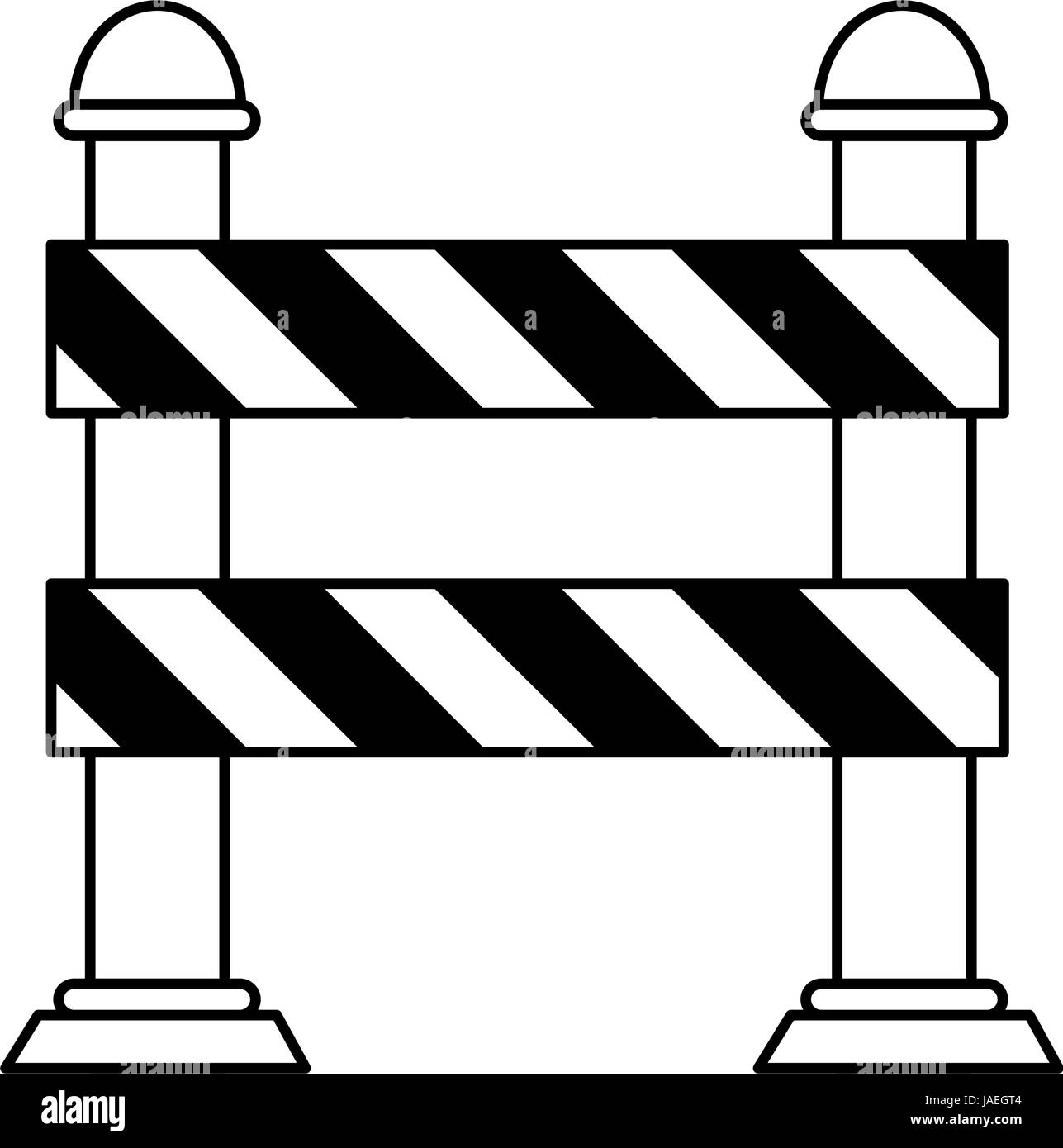 Barrier Clipart Black And White