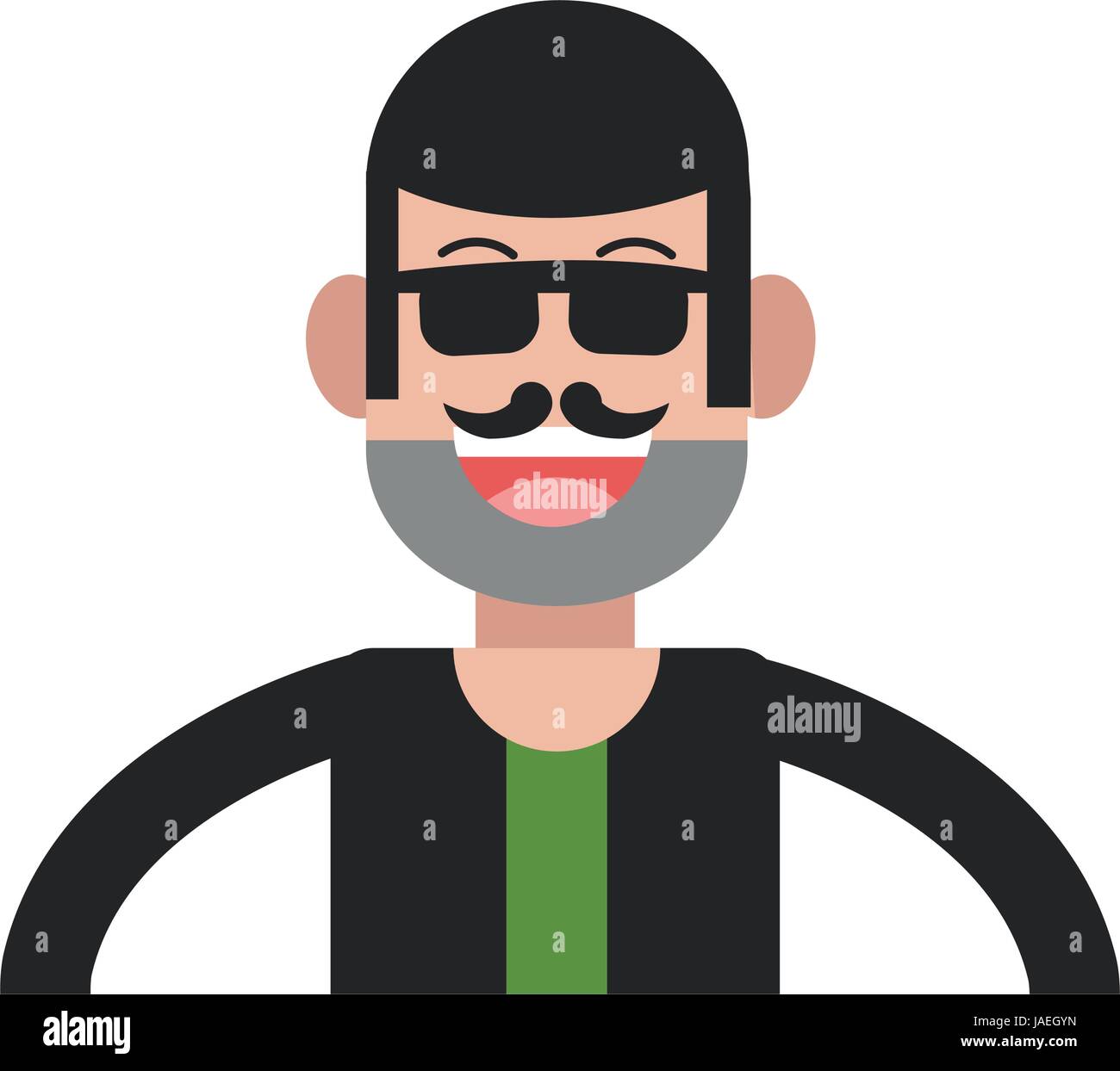 happy smiling man icon image Stock Vector Image & Art - Alamy