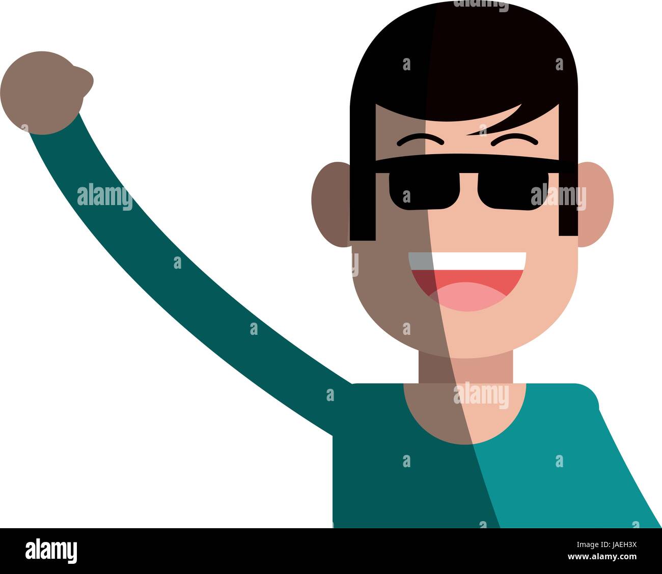 happy smiling man icon image Stock Vector Image & Art - Alamy