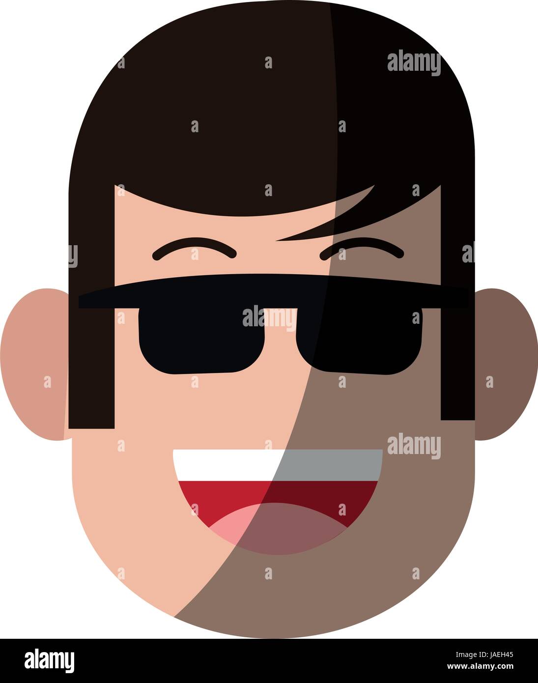 happy smiling man icon image Stock Vector Image & Art - Alamy