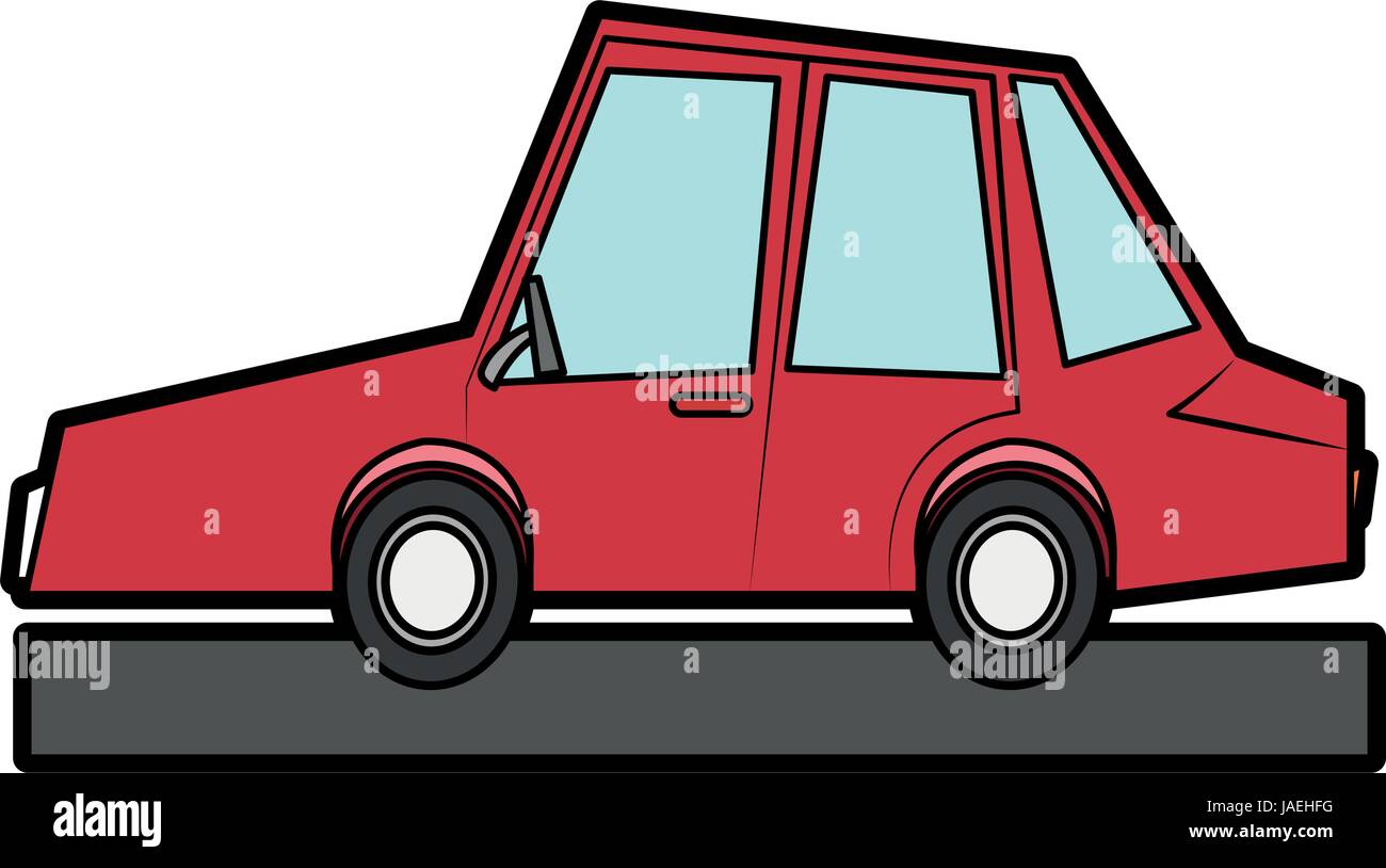 car sideview cartoon icon image Stock Vector Image & Art - Alamy