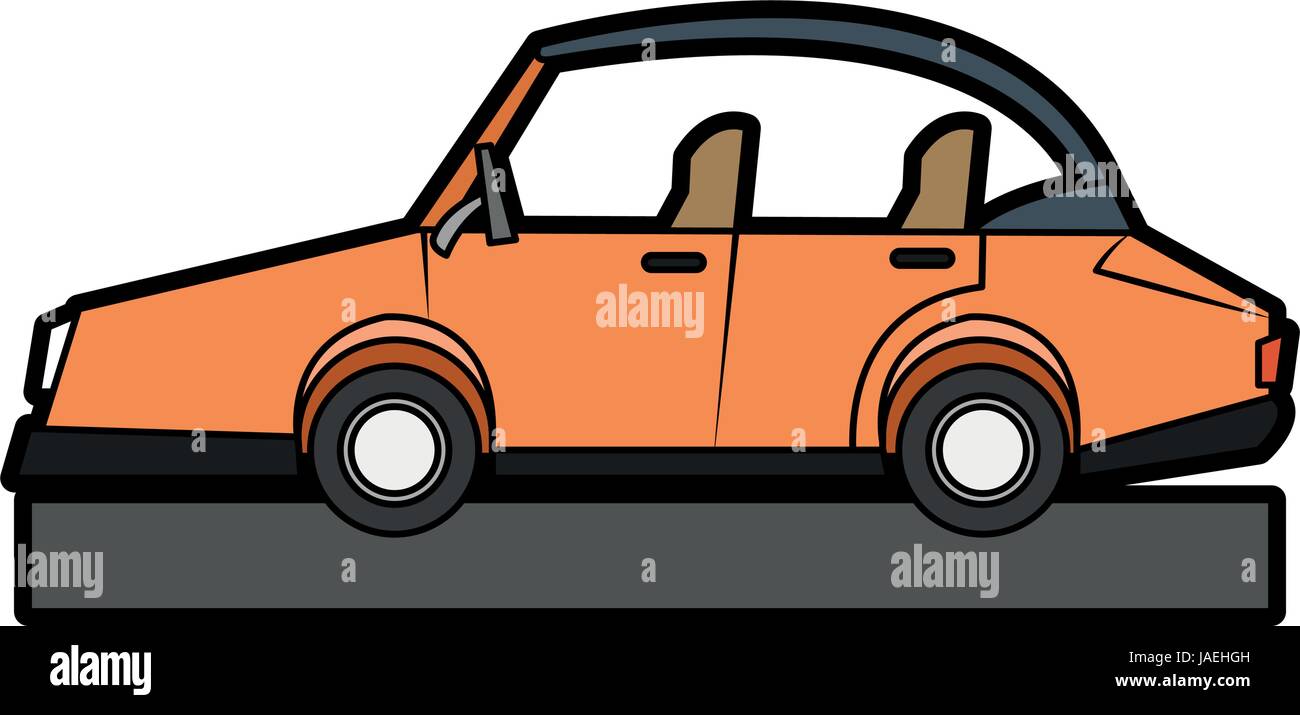 car sideview cartoon icon image Stock Vector Image & Art - Alamy