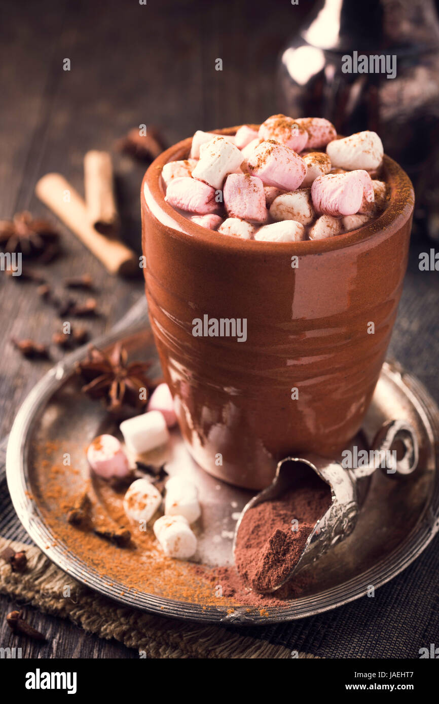 Hot Cocoa With Mini Marshmallows