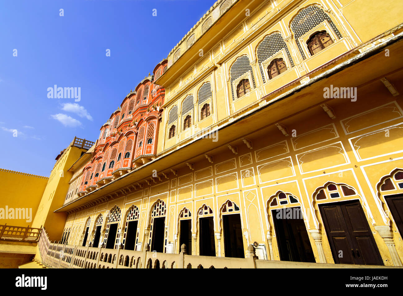 Pink palace jaipur floor hi-res stock photography and images - Alamy