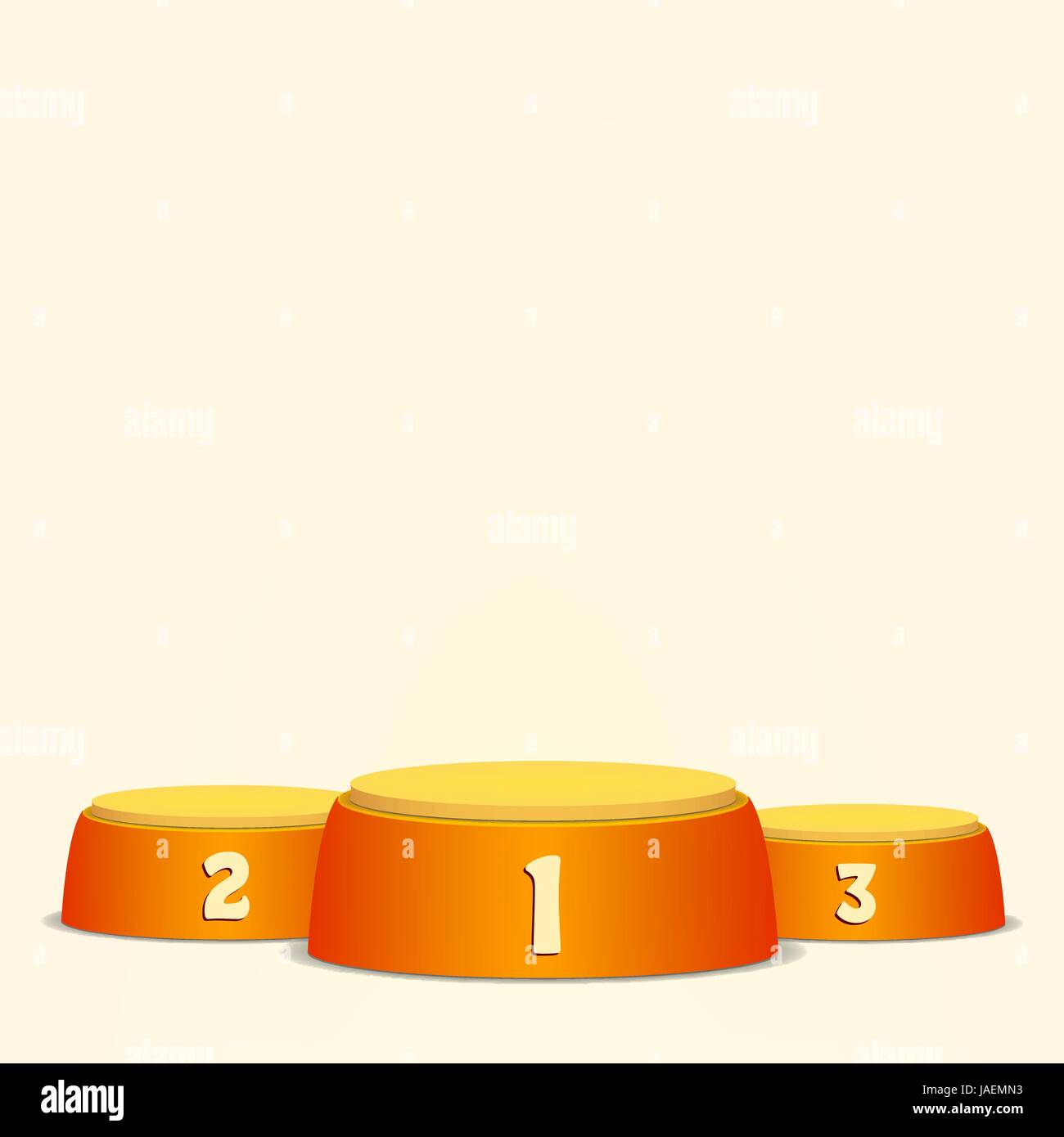 First Second Third Place Stand