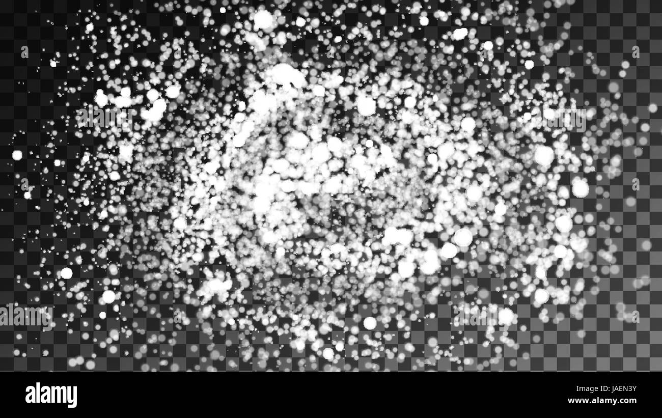 Continuous snowfall Stock Vector Images - Alamy