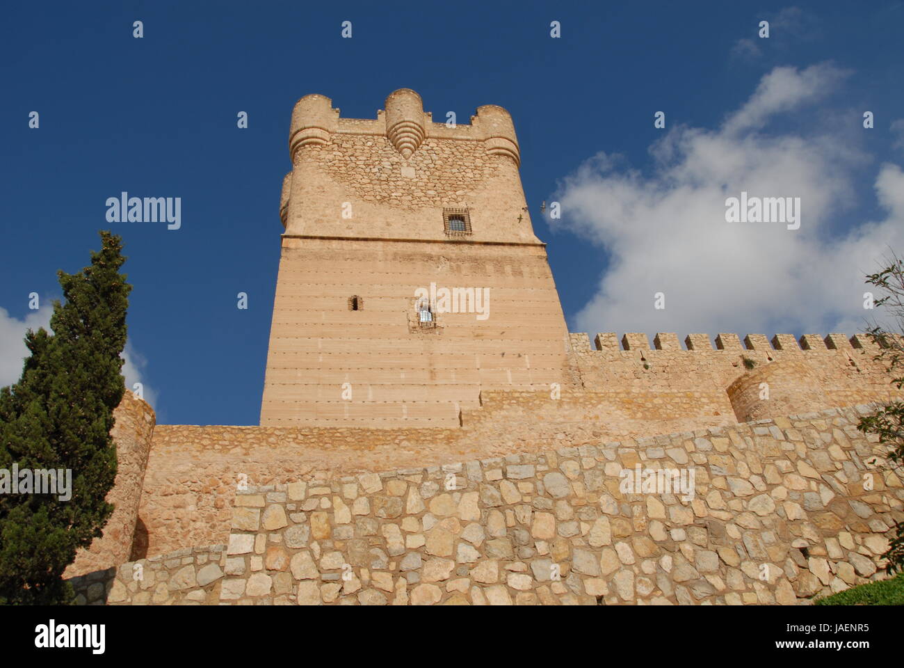 spain - ruins biar - costa blanca Stock Photo - Alamy