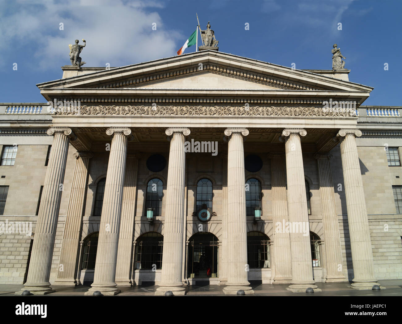 General Post Office (GPO) facade in Dublin, Ireland Stock Photo - Alamy
