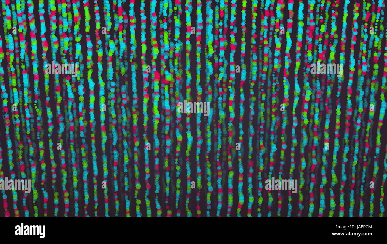 Composed Of Particles. Abstract Graphic Design. Modern Sense Of Science ...