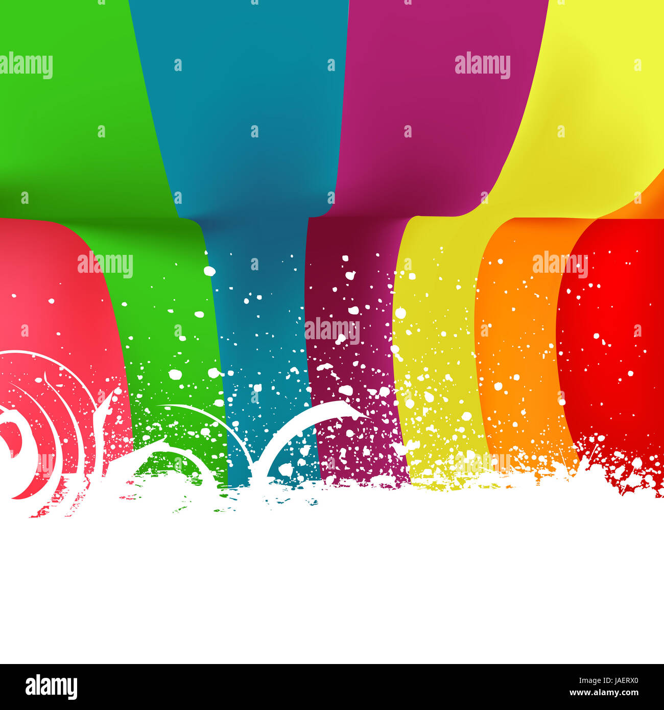 Vector illustration of colored Abstract background Stock Photo - Alamy