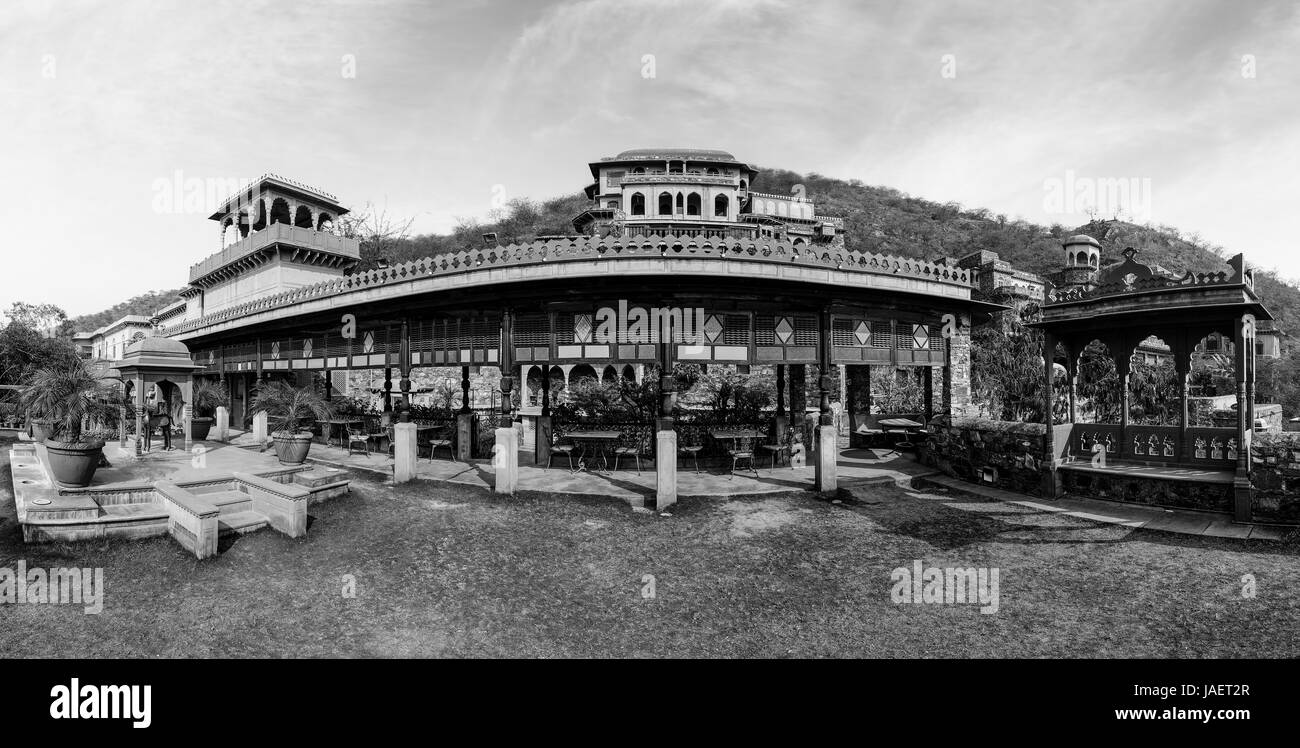 Old Indian Fort Palace converted into a heritage hotel, Neemrana Fort ...