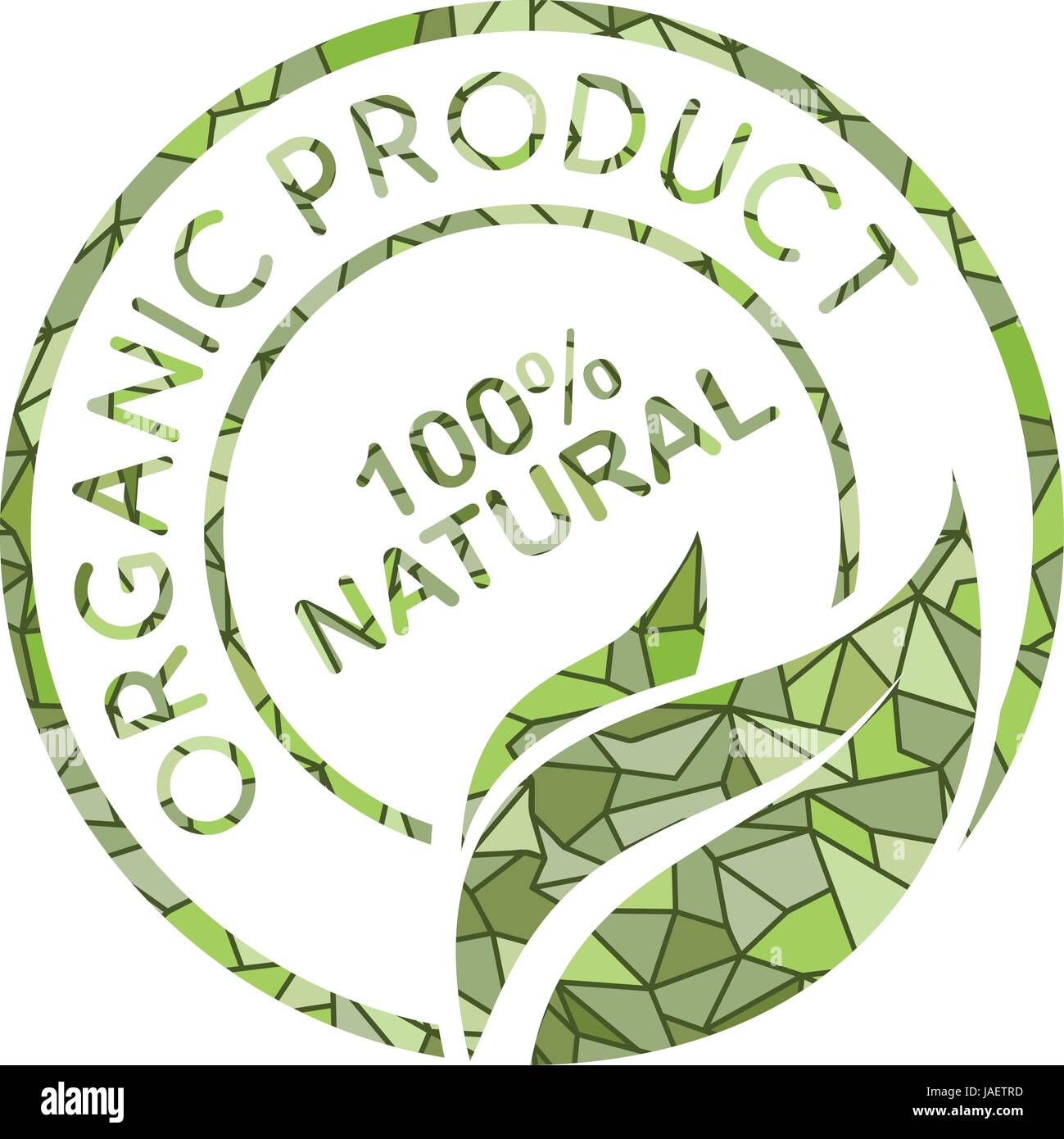 eco friendly natural label organic product sticker logotype logo Stock ...